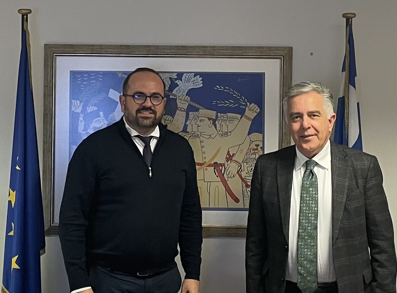 Ο Βουλευτής Δωδεκανήσου Βασίλης Α. Υψηλάντης στο Υπουργείο Ναυτιλίας ...