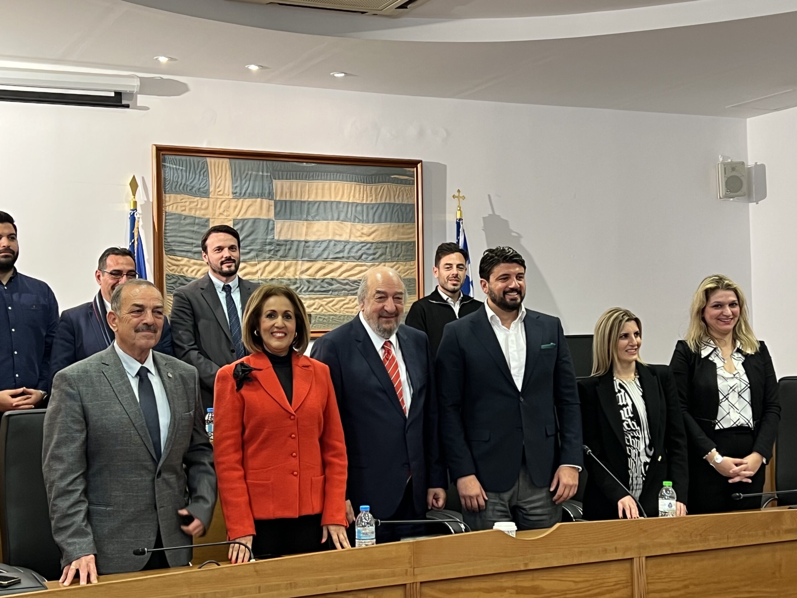 Ομιλία της Ελευθερίας Οίκουτα στην παρουσίαση ψηφοδελτίου Δωδεκανήσου ...